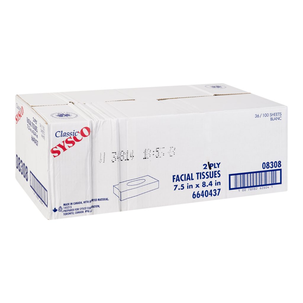 SYSCO CLASSIC FACIAL TISSUE, 3 – Grocery Shop Online Canada